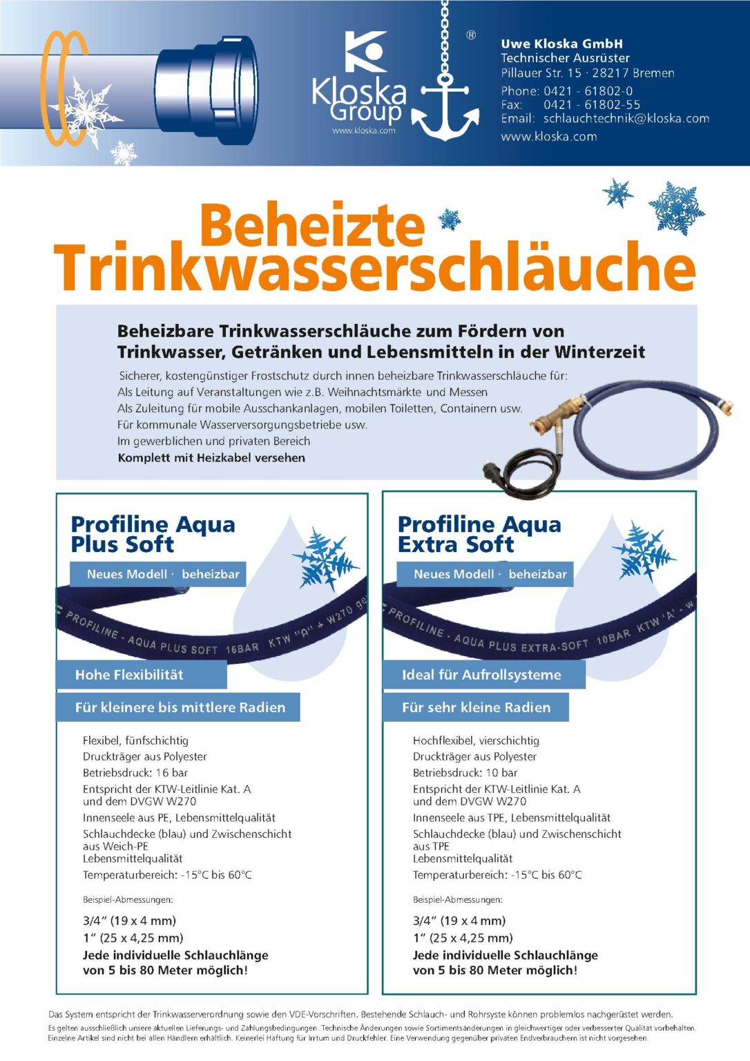 Kataloge & Broschüren – Kloska Group